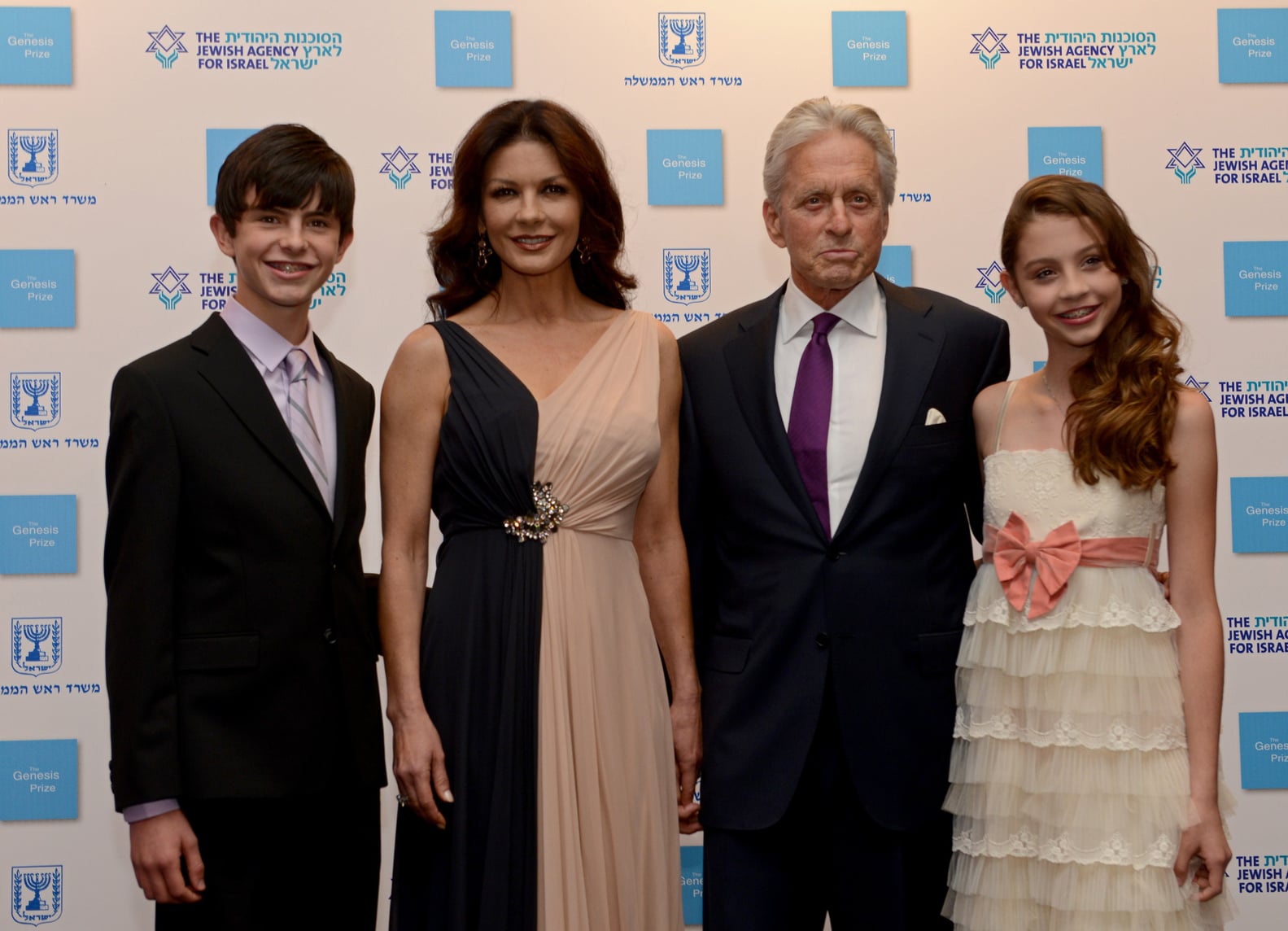 Michael Douglas With Kids on the Red Carpet | PS Celebrity