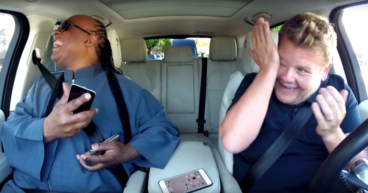 Stevie Wonder Makes James Corden Cry Carpool Video | PS Celebrity