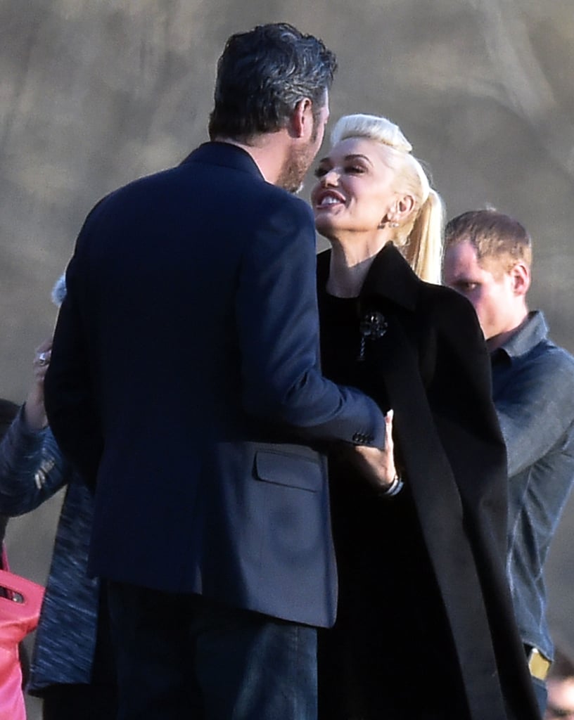 Gwen Stefani and Blake Shelton at RaeLynn's Wedding 2016 | POPSUGAR ...