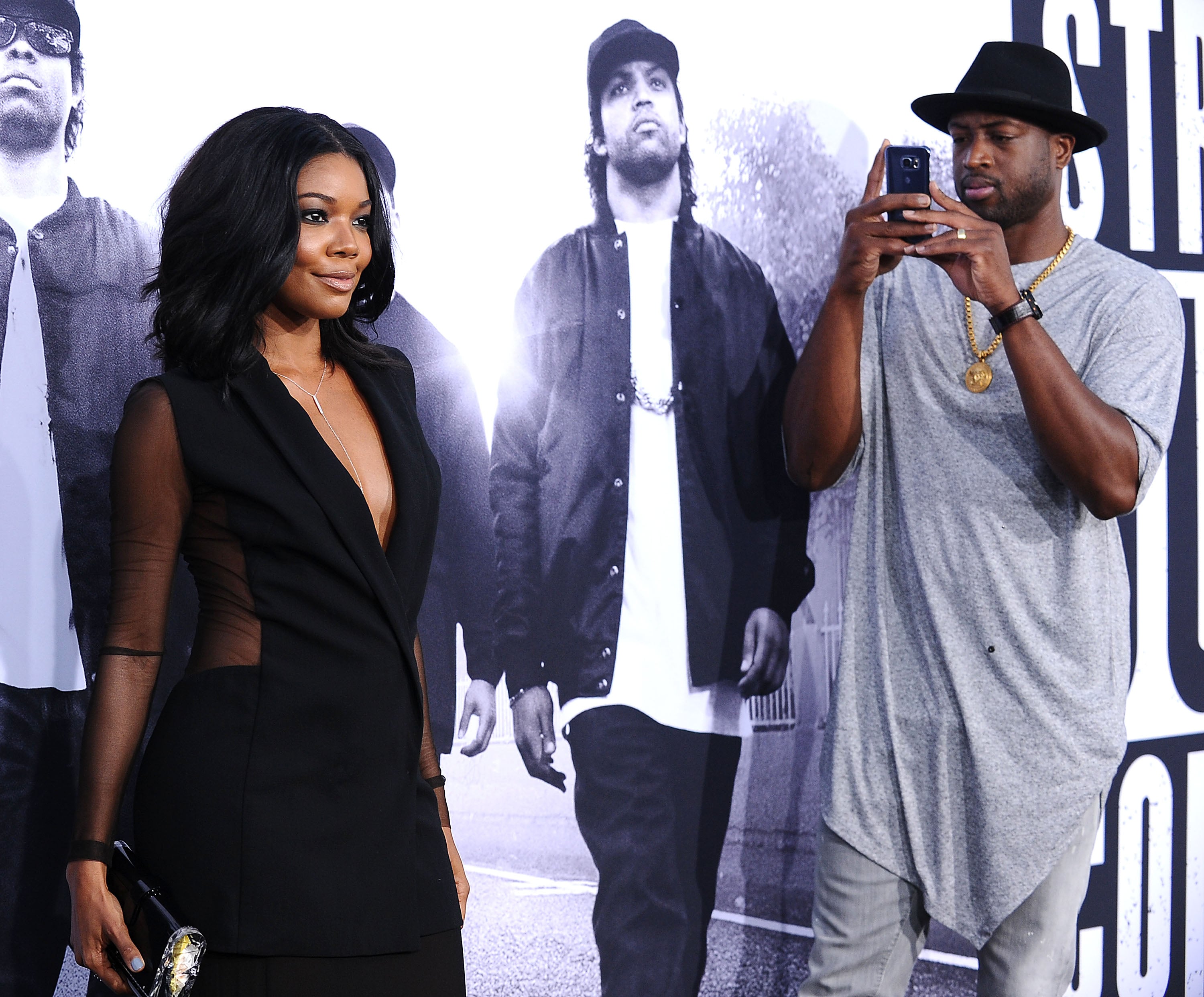 Gabrielle Union and Dwyane Wade Straight Outta Compton | PS Celebrity