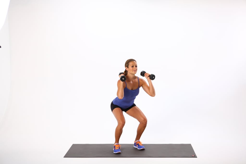 Front Squat The 10 Best Dumbbell Exercises To Build Leg Muscle