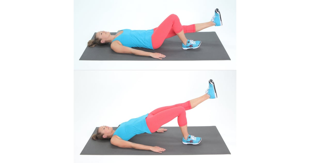 Single-Leg Hip Bridges: 10 on Each Side | Full-Body Workout For Women ...