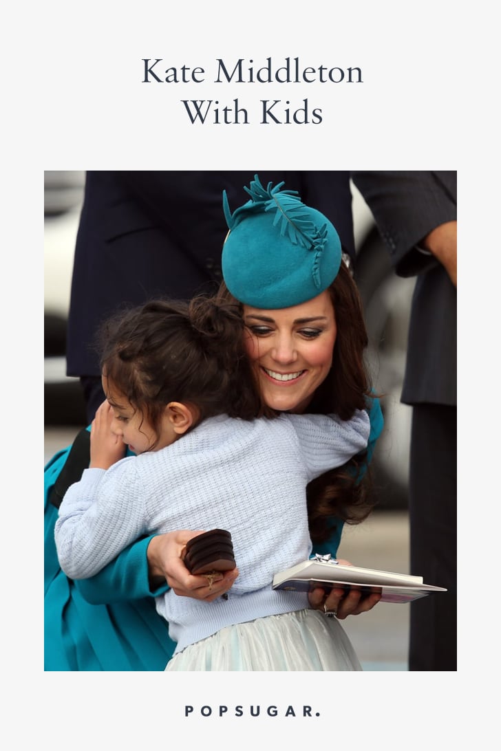 Pictures of Kate Middleton With Kids | POPSUGAR Celebrity