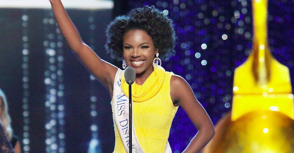 Miss DC Wears Natural Hair For Miss America | 2016 | POPSUGAR Beauty