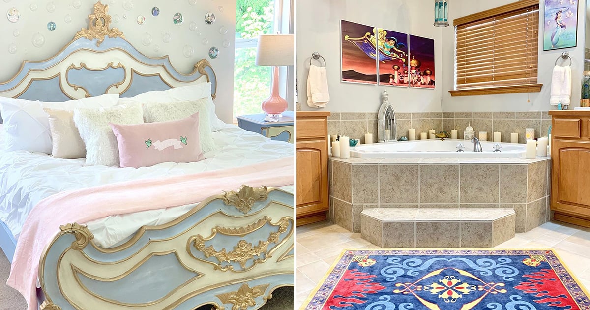 This Mom Posts About Her DIY Disney-Themed Home on TikTok | POPSUGAR Home