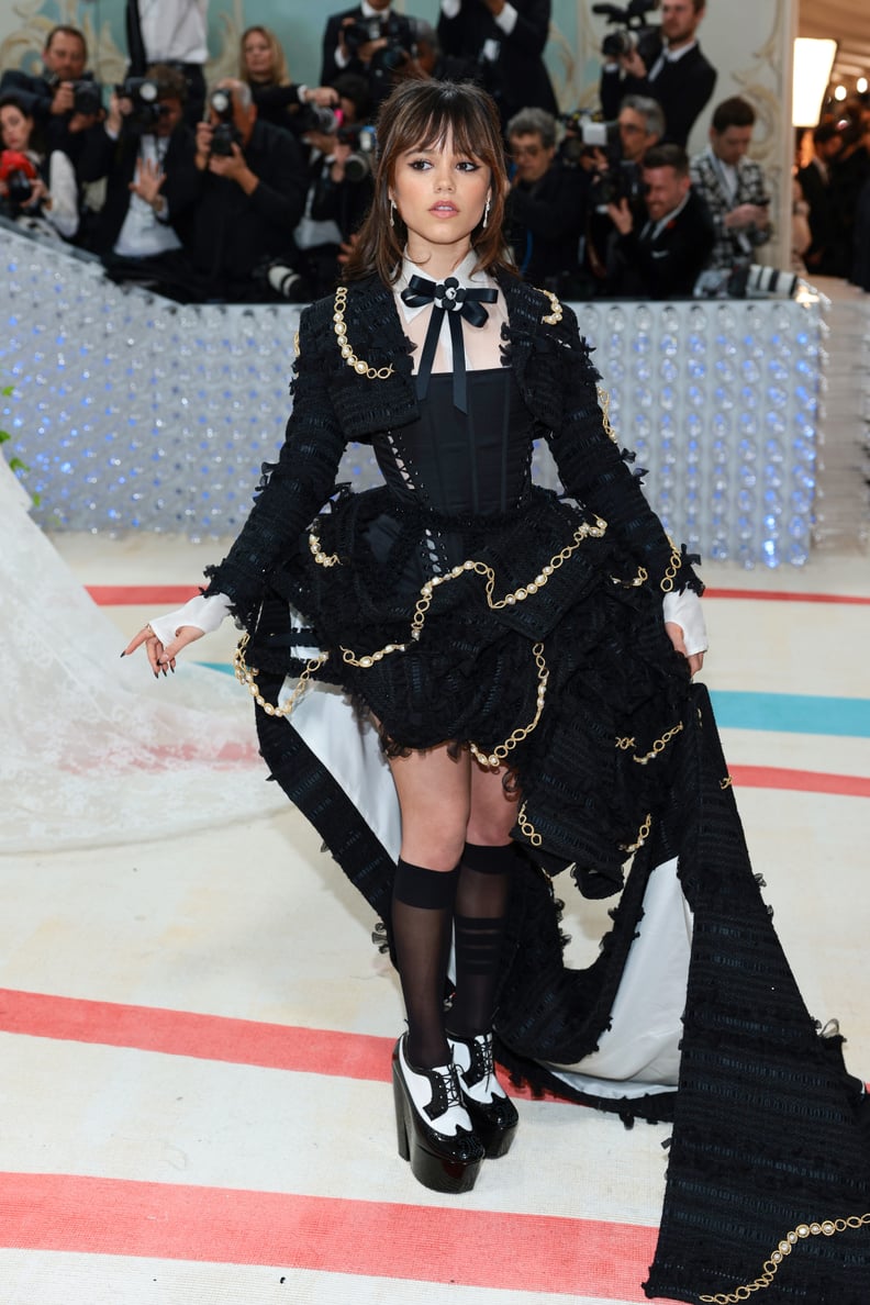 Jenna Ortega's French Manicure at Met Gala 2023 | PS Beauty