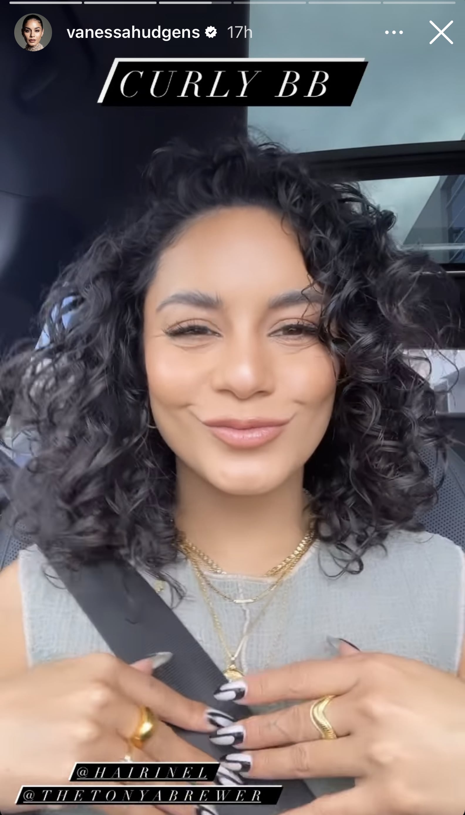 Vanessa Hudgens’s Lob Haircut Is Perfect For Curly Hair | PS Beauty