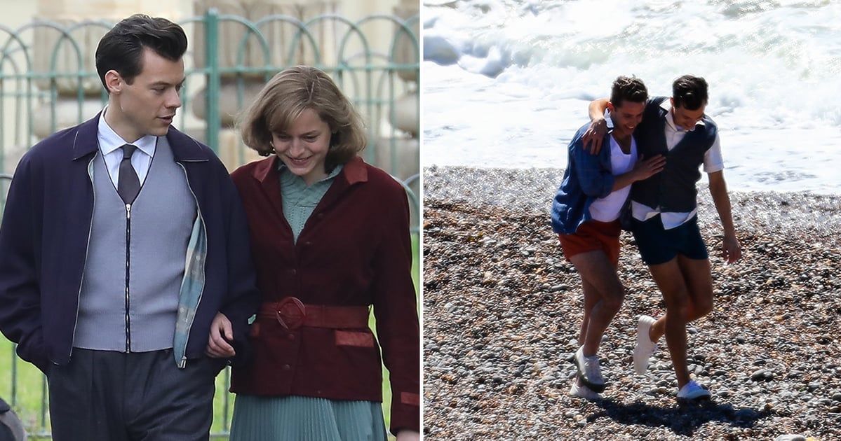 Harry Styles and Emma Corrin in My Policeman Set Photos | PS Entertainment