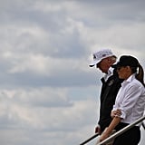 Melania Trump in Adidas Stan Smith Sneakers | POPSUGAR Fashion