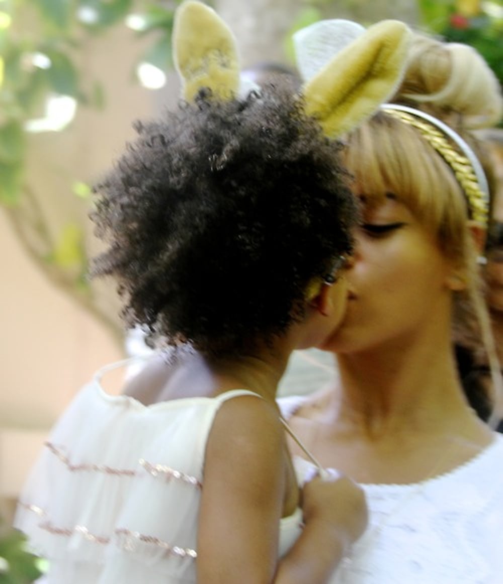 Beyonce and Blue on Easter 2014 | POPSUGAR Celebrity