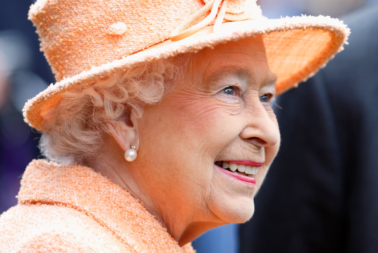 Queen Elizabeth II Smiling Pictures | PS Celebrity