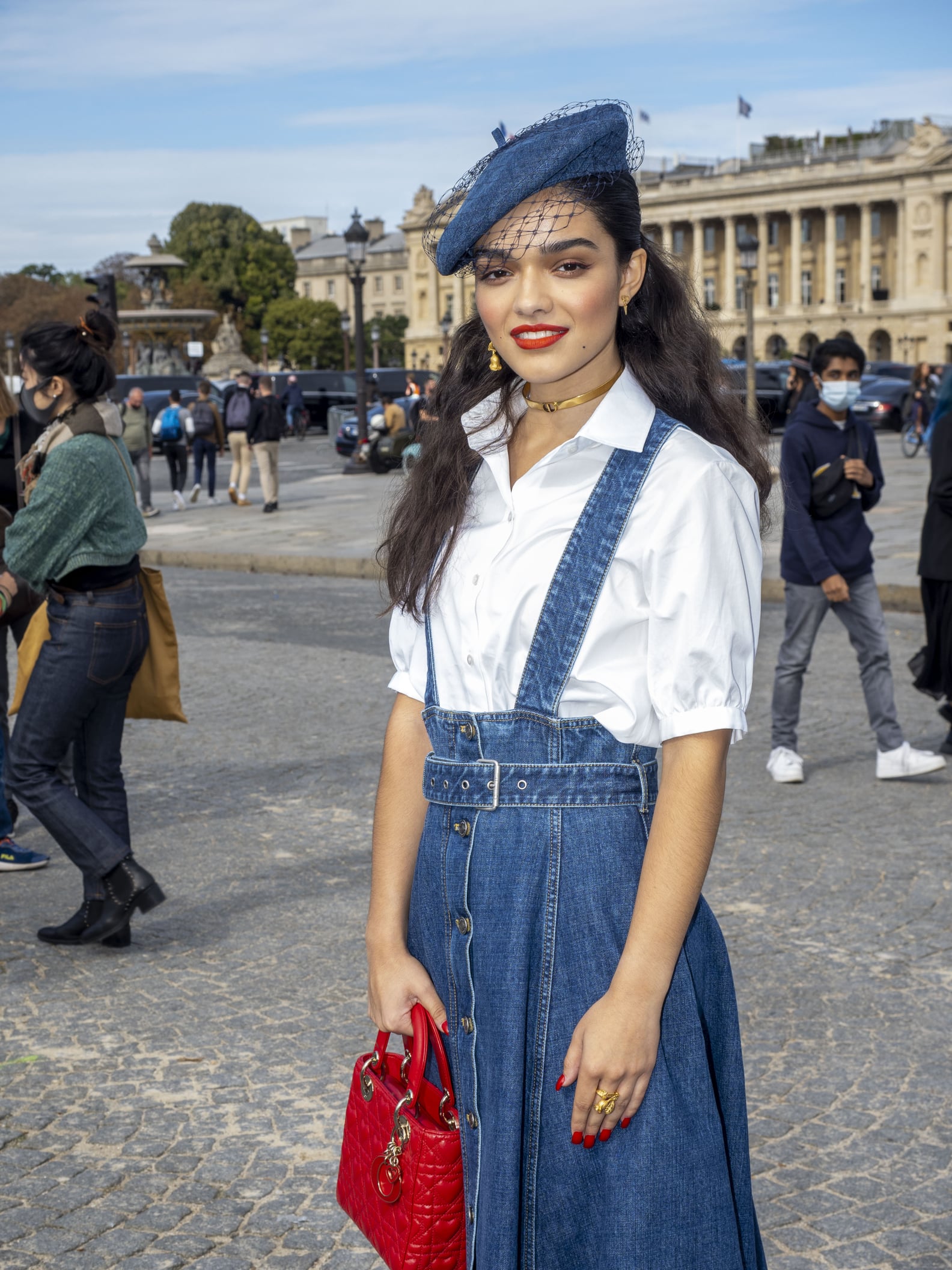 Rachel Zegler's Denim Dior Looks at Paris Fashion Week | PS Fashion