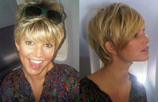 Jessica Simpson Short Haircut