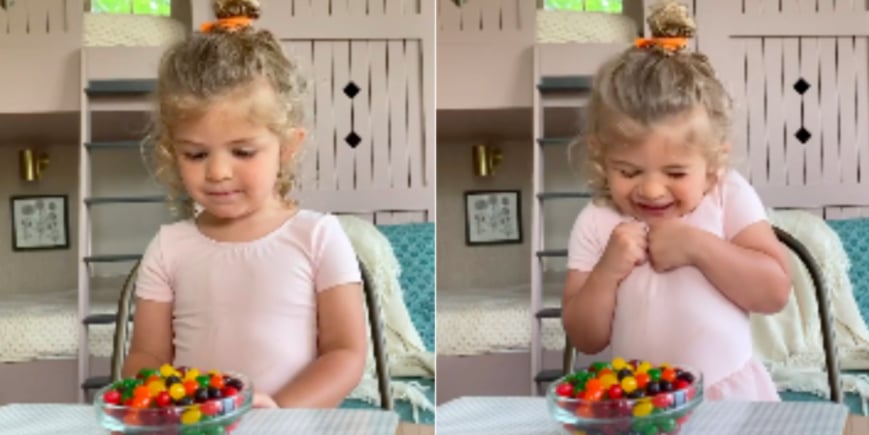 Watch Thomas Rhett's Daughter Do the Fruit Snack Challenge | PS Family