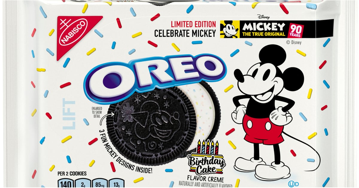 Mickey Mouse Birthday Cake Oreos | POPSUGAR Food