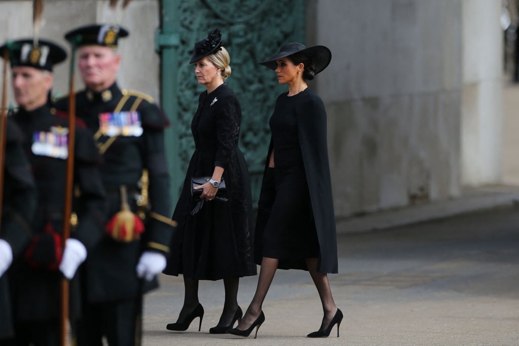 Meghan Markle's Funeral Look Honors Queen Elizabeth II | POPSUGAR Fashion