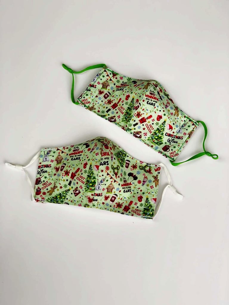 Christmas-Themed Fabric Face Masks | POPSUGAR Smart Living