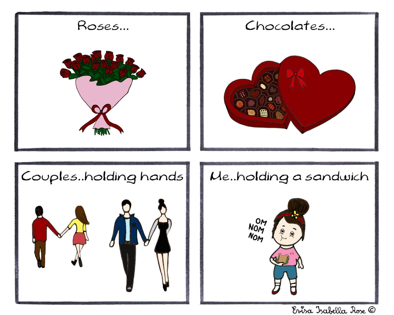 Evisa Isabella Rose Love Life Comics | PS Love