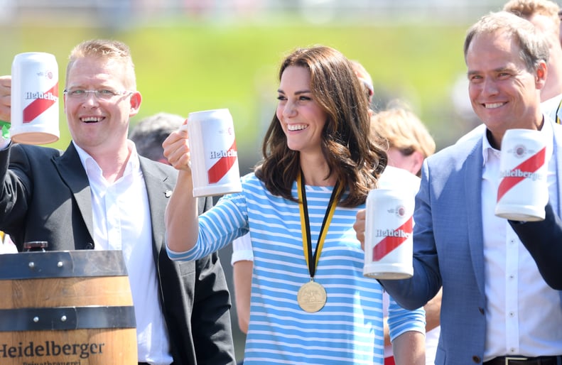 Kate Middleton and Prince William Drinking Beer in Germany | POPSUGAR ...