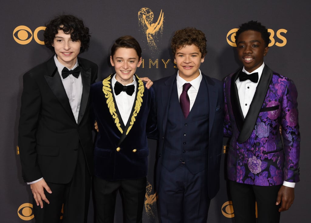 Stranger Things Cast at the 2017 Emmys | POPSUGAR Celebrity