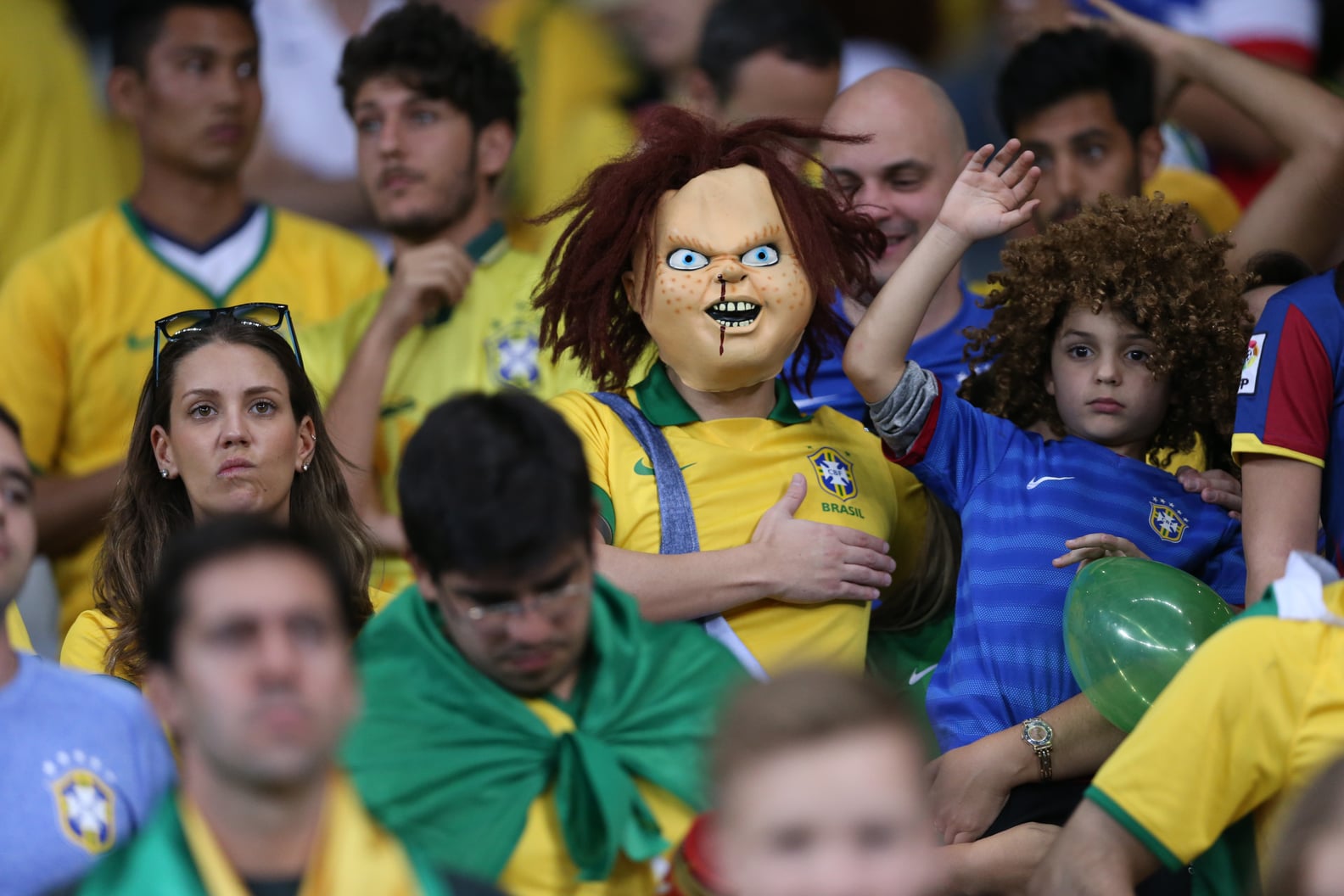 World Cup Fans at Brazil vs. Germany Match | Pictures | PS Celebrity