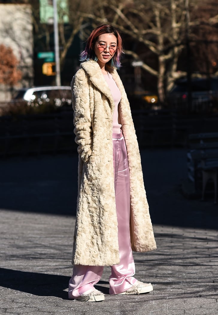 New York Fashion Week Model Street Style At Fashion Week Fall 2016