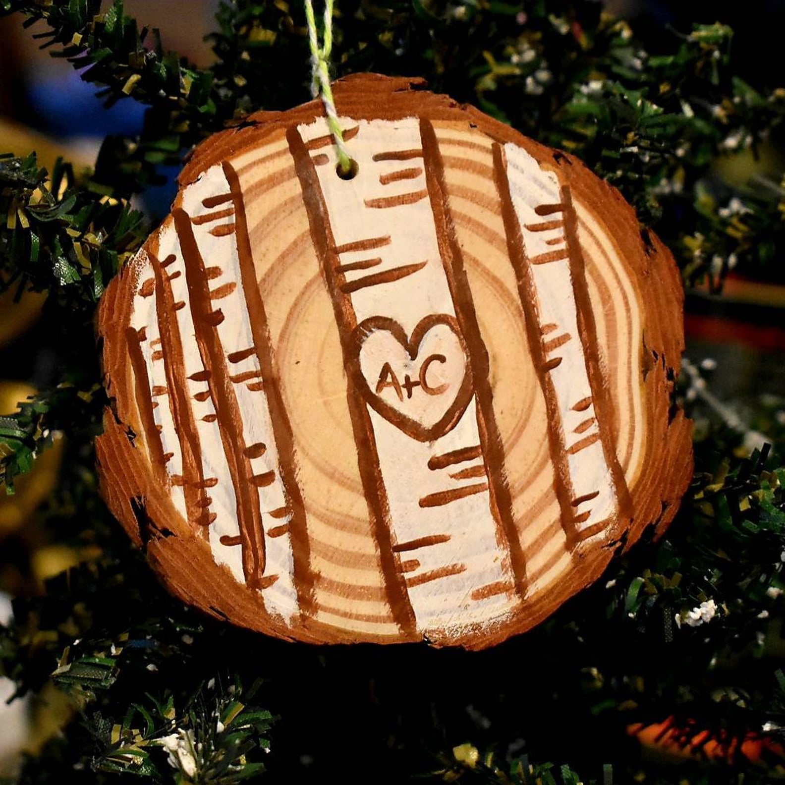 Christmas Tree Stump Homemade Ornaments | PS Family