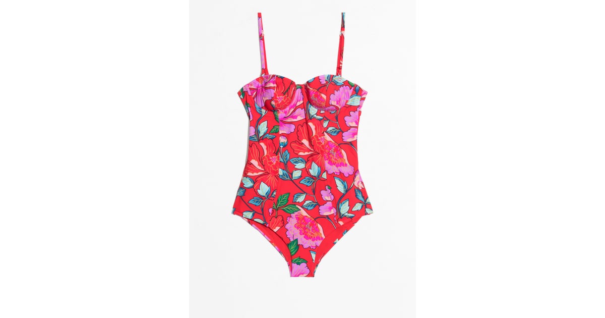 Floral Print Swimsuit And Other Stories Swimsuits Popsugar Fashion Uk