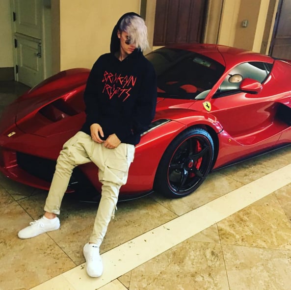 Justin Bieber With Purple Hair | Winter 2016 | POPSUGAR Beauty