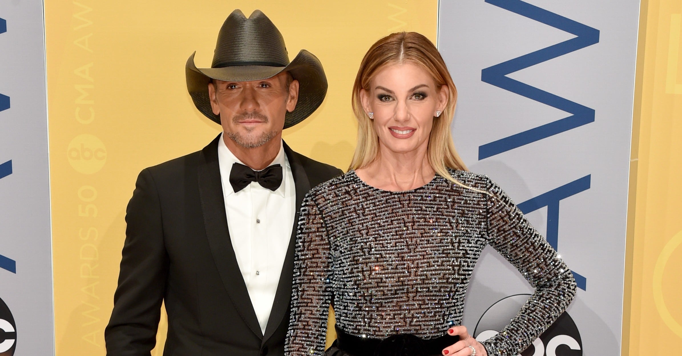 Faith Hill and Tim McGraw at the CMA Awards 2016 | POPSUGAR Celebrity