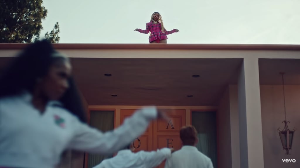 Chloe Bailey's Pink Plaid Area Blazer in "Have Mercy" Video | POPSUGAR ...