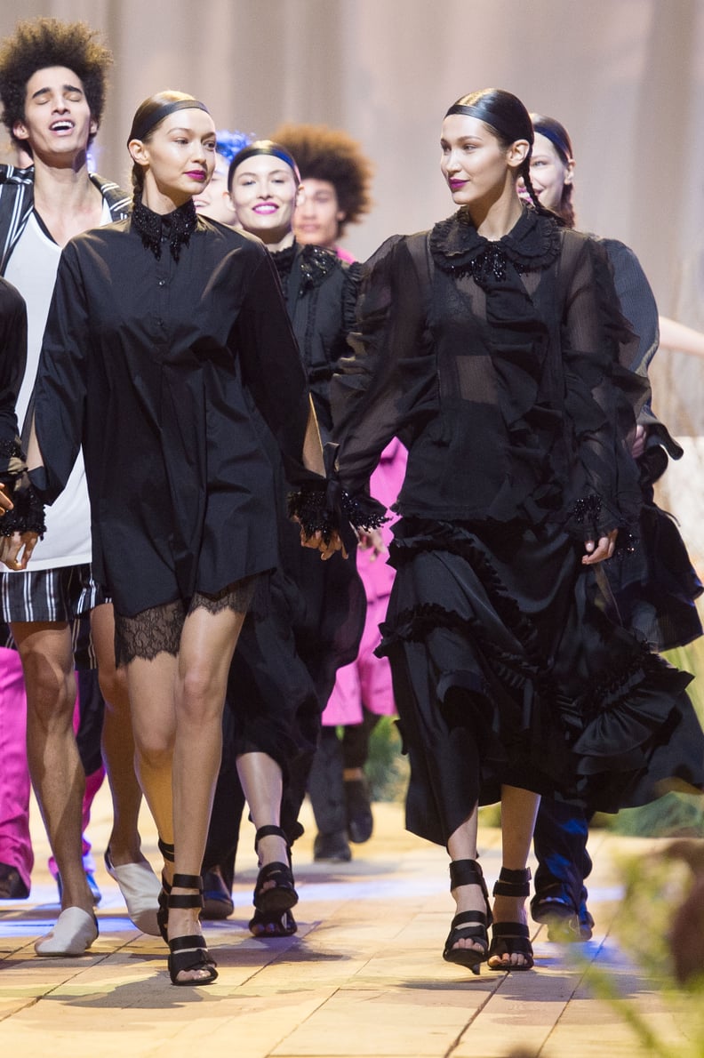 Bella Hadid and The Weeknd at H&M Runway Show 2017 | PS Celebrity