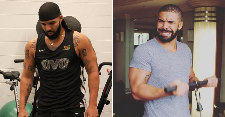 Instagram Pictures of Drake Working Out | POPSUGAR Fitness