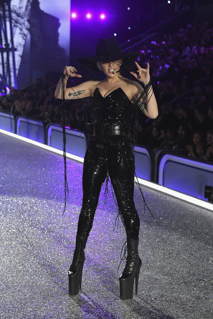 Lady Gaga Wearing Gladys Tamez Millinery Hats | POPSUGAR Fashion