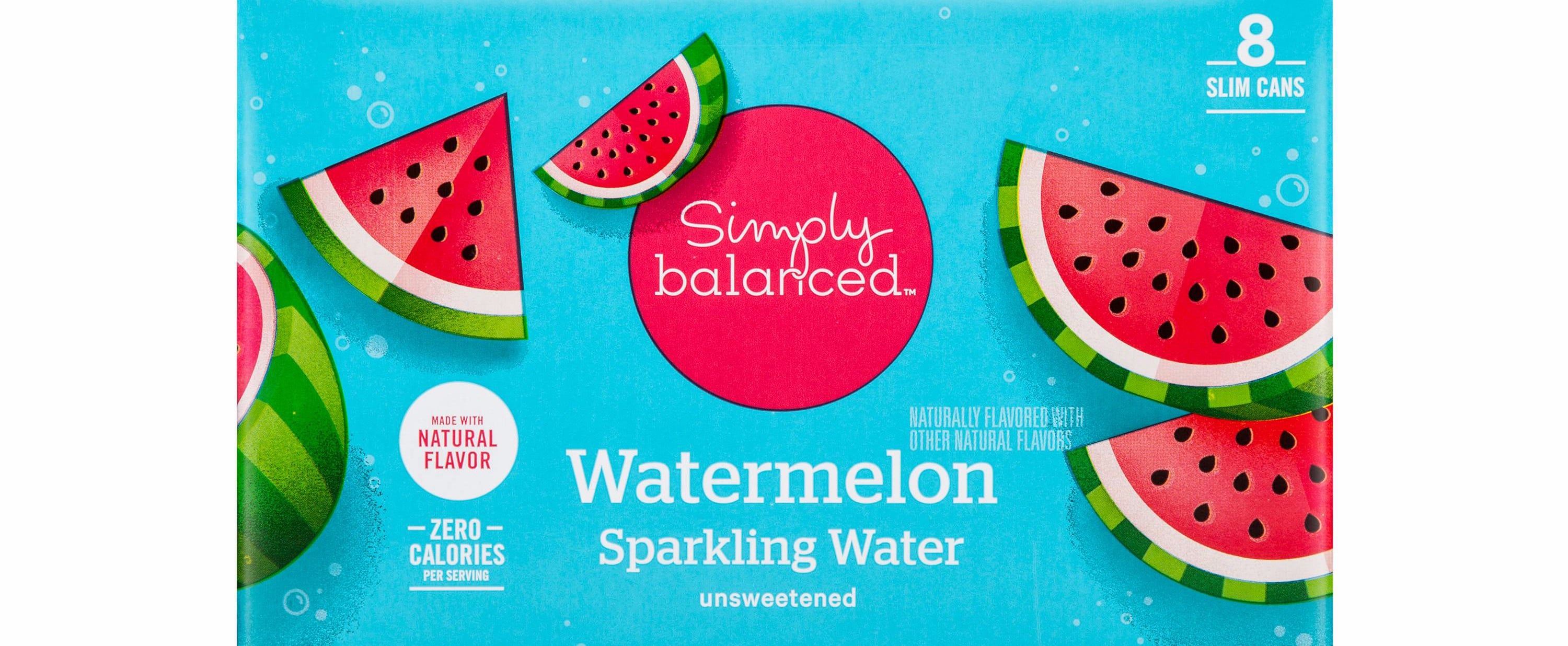 Target's Simply Balanced Watermelon Sparkling Water | PS Food