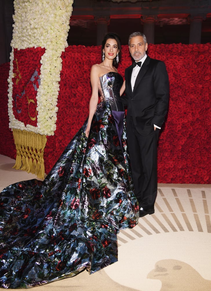 Amal And George Clooney At The 2018 Met Gala Popsugar Celebrity Photo 38