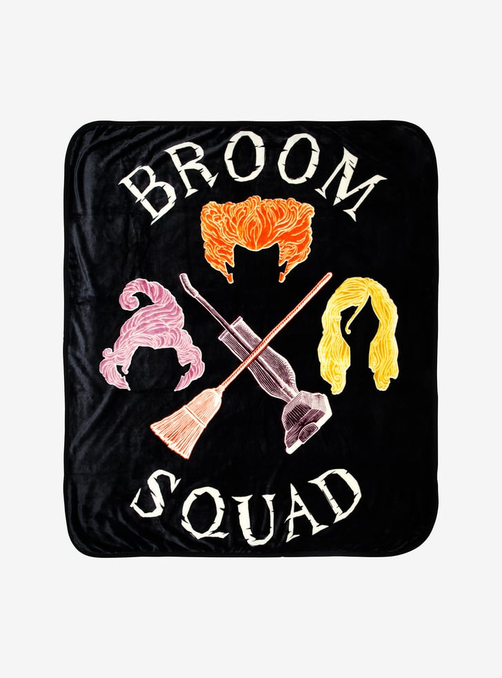 Disney Hocus Pocus Broom Squad Throw Blanket | Best Hocus Pocus ...