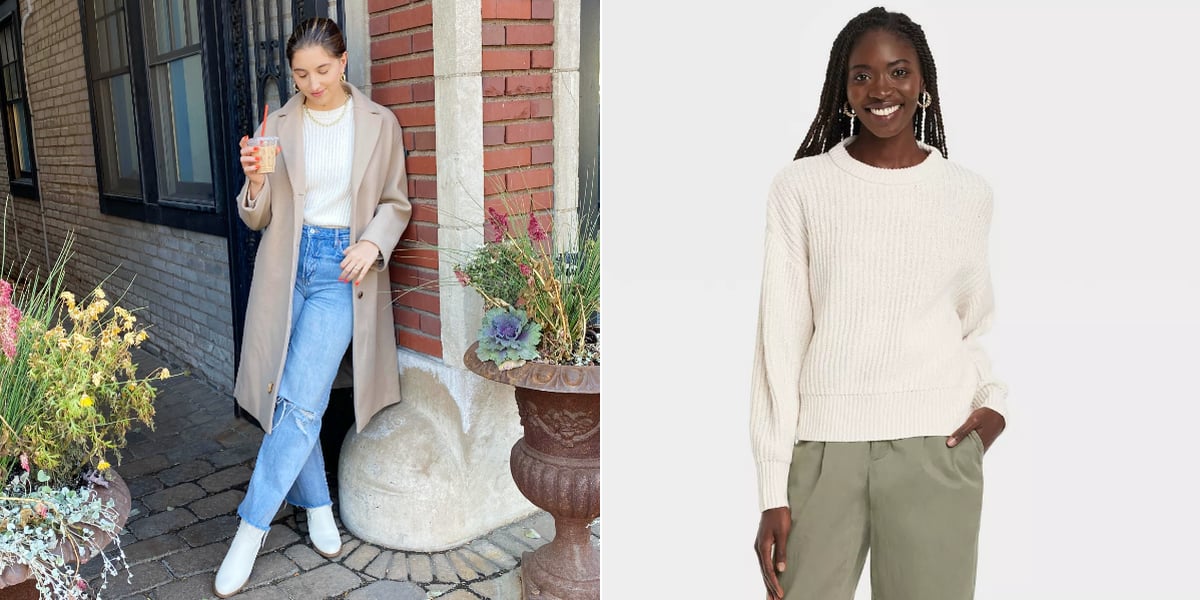 Target A New Day Crewneck Pullover Sweater I Editor Review | POPSUGAR ...