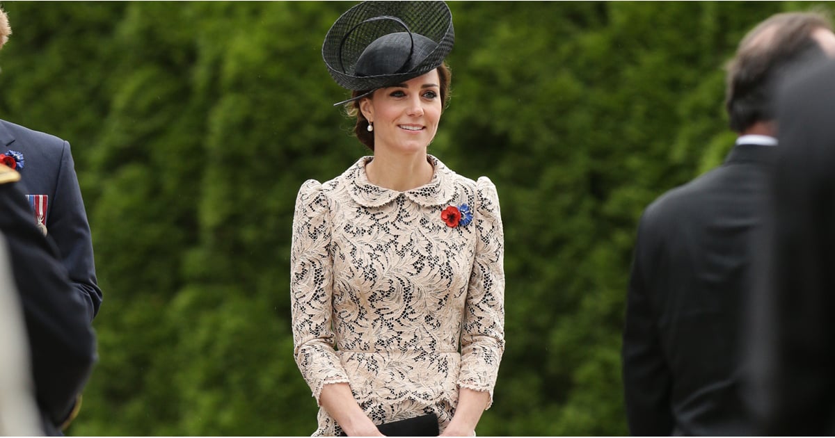 Kate Middleton's Lace Dress July 2016 | POPSUGAR Fashion