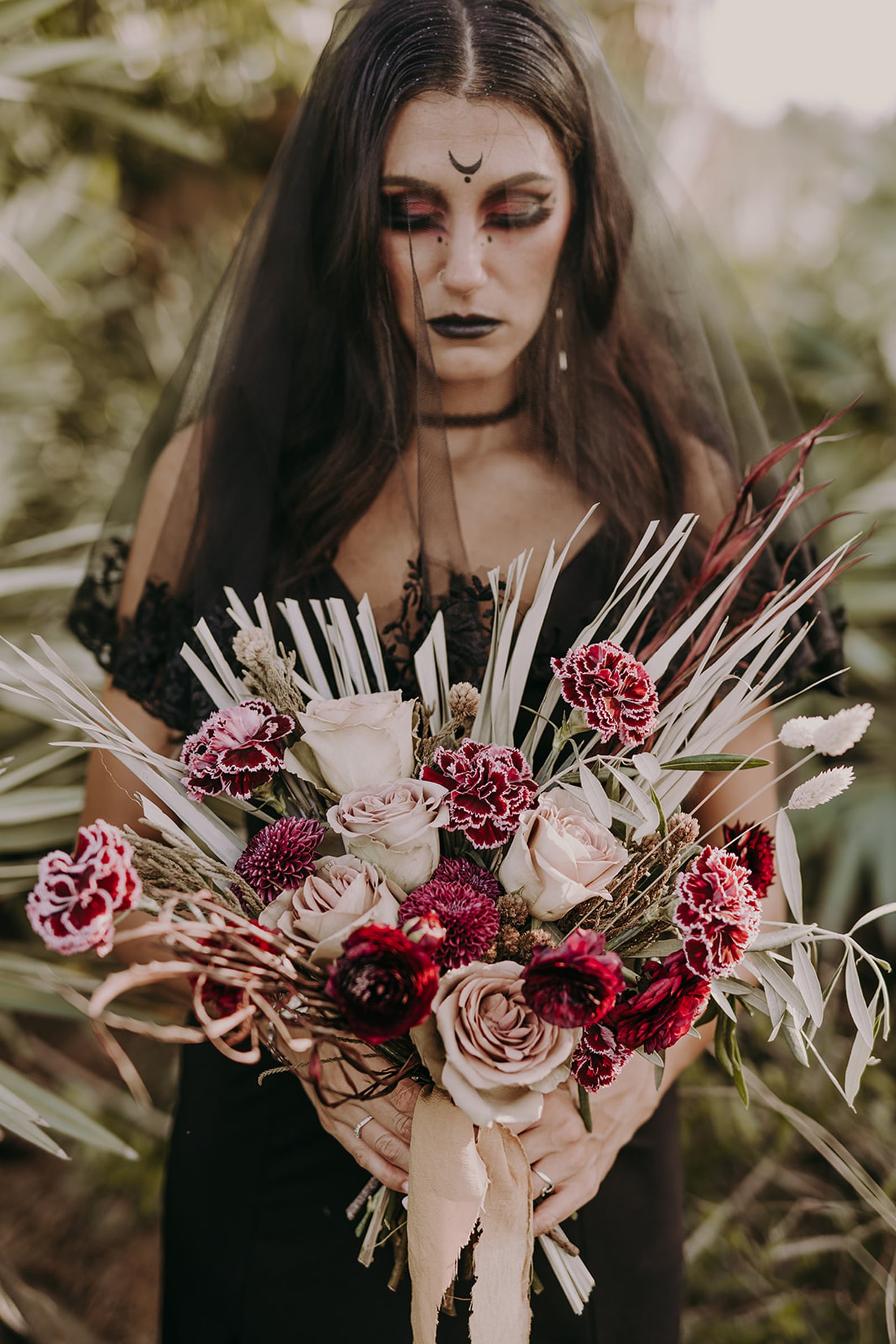 Witch-Inspired Halloween Wedding Shoot | PS Love