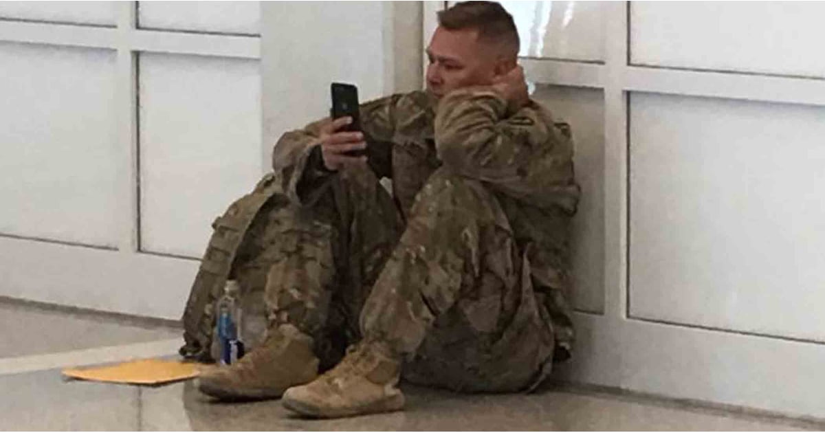 Soldier Watches Daughter Being Born Via FaceTime | POPSUGAR Family