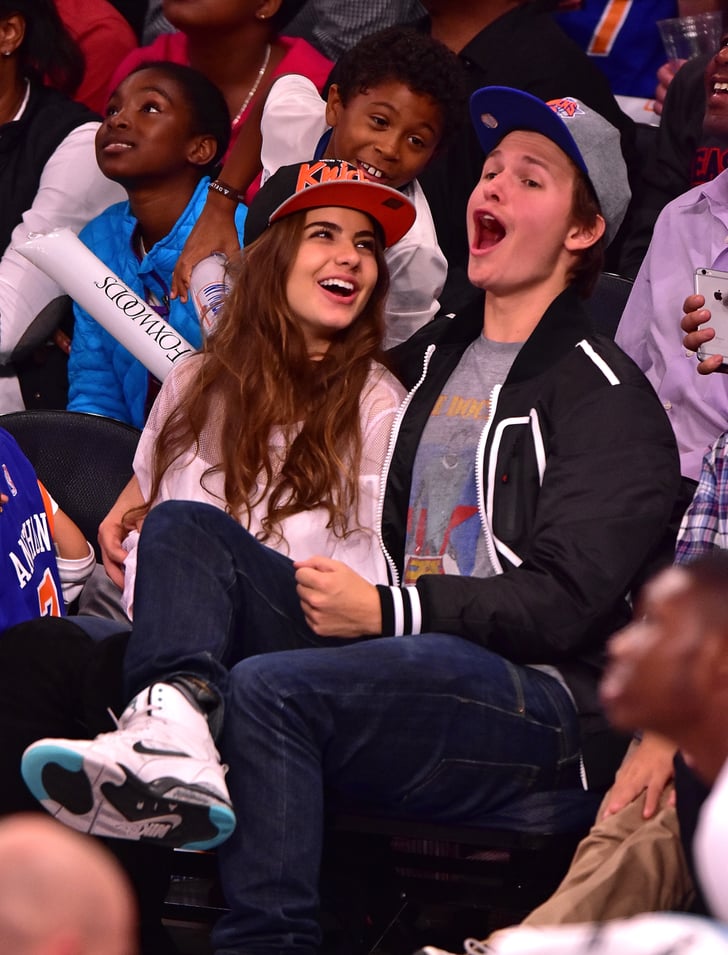 Ansel Elgort and Girlfriend at Knicks Game November 2015 | POPSUGAR ... Ansel Elgort and Girlfriend at Knicks Game November 2015 | POPSUGAR ...