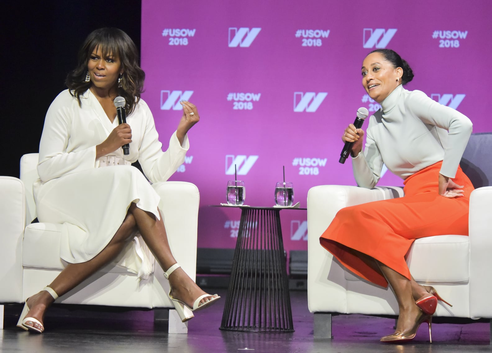 Michelle Obama White Rachel Comey Wrap Dress | PS Fashion