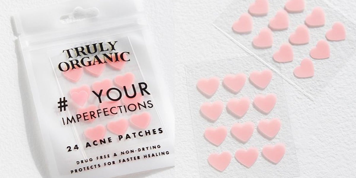 Truly Organic Heart-Shaped Acne Patches | PS Beauty