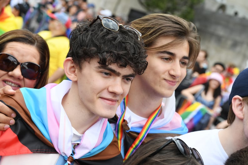 Photos of the "Heartstopper" Cast at London's Pride March | POPSUGAR ...