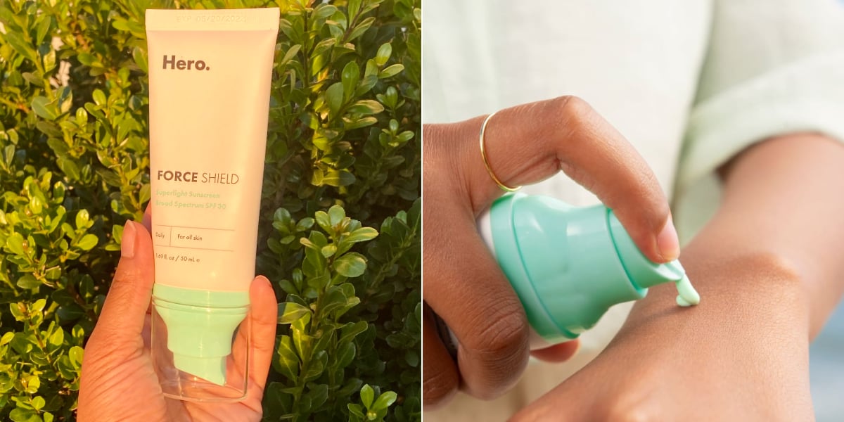 Hero Cosmetics Force Shield Superlight Sunscreen Review | POPSUGAR Beauty