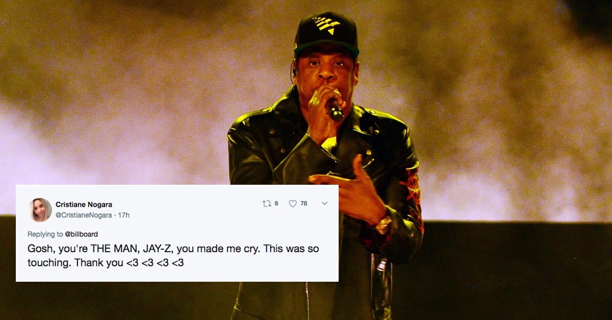 JAY-Z Gives Advice to Fan During Concert | PS Celebrity