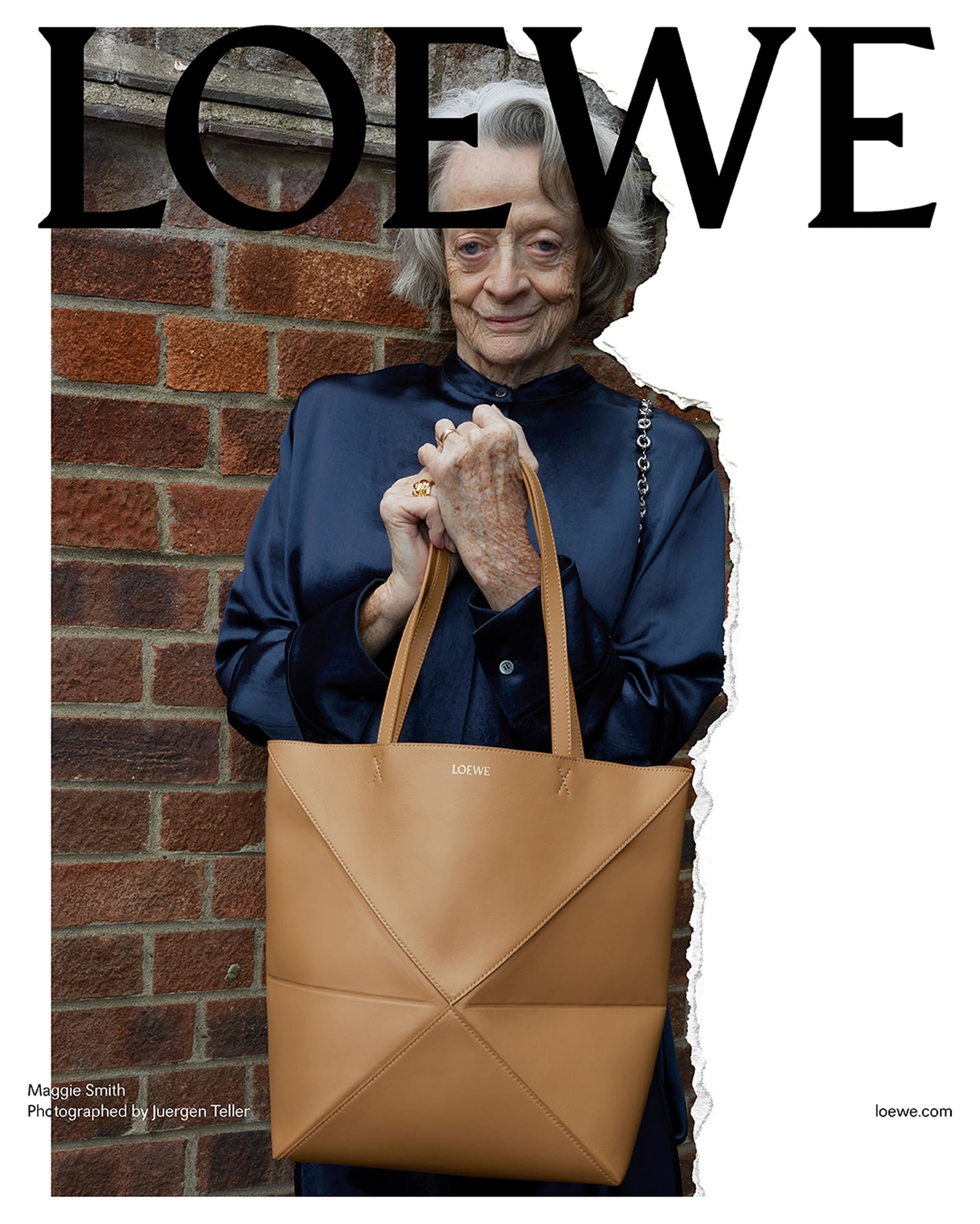 Maggie Smith Stars in New Loewe Spring 2024 Campaign: Photos | PS Fashion