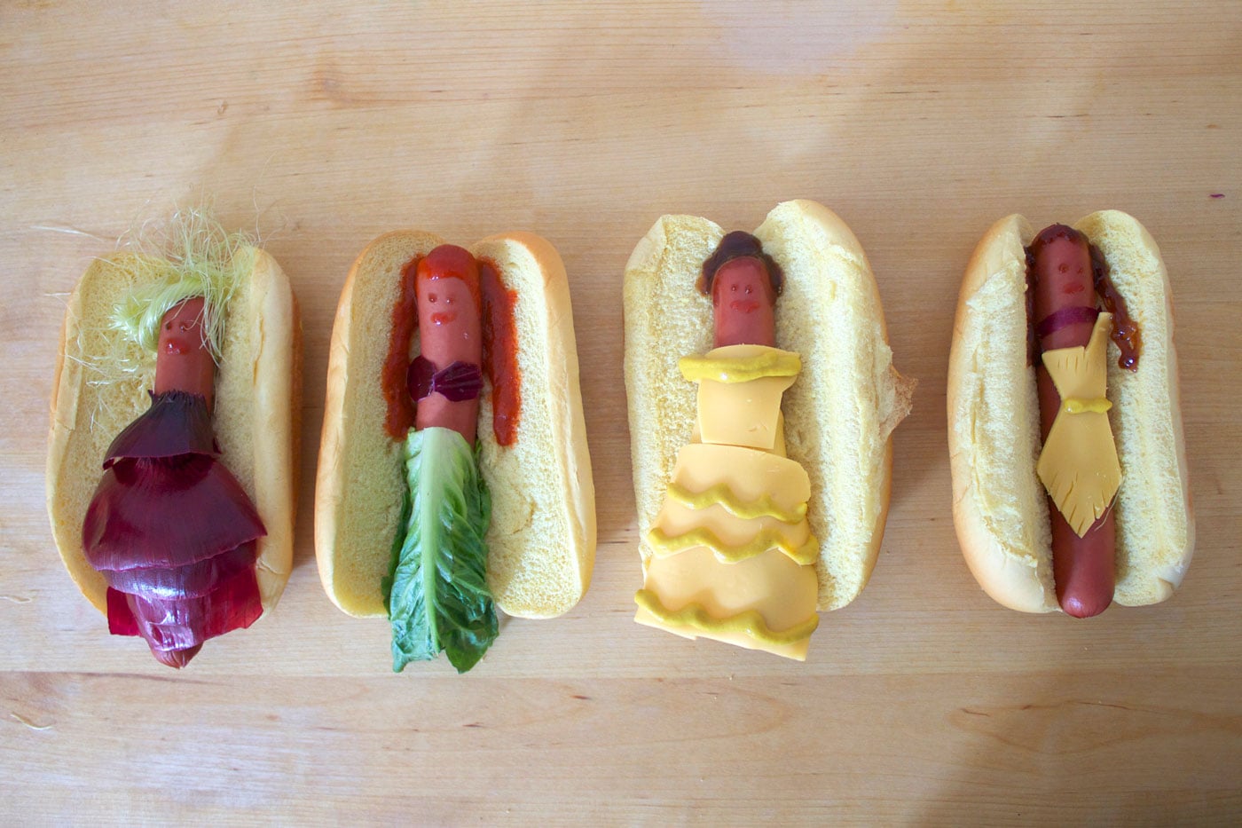 Disney Princesses as Hot Dogs | PS Food