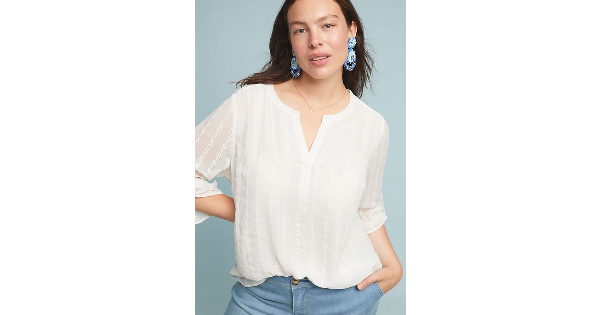 Elyria Top | Anthropologie Plus Size Line | POPSUGAR Fashion UK Photo 81